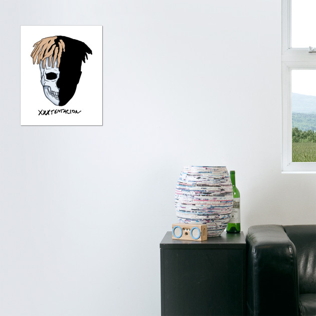 Xxxtentacion Skull Xxxtentacion Skull Posters And Art Prints Teepublic